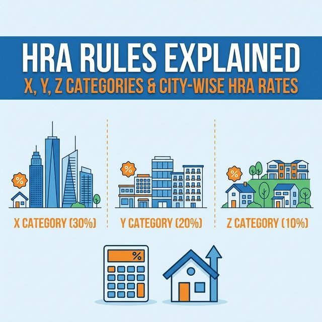 HRA Rules for Central Government Employees (City-wise Rates ...