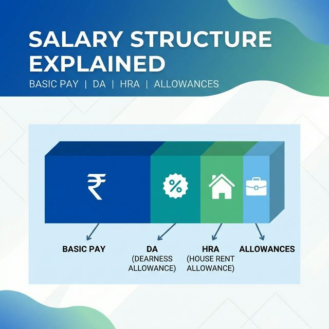 Salary Structure for Central Government Employees Explained (Basic Pay ...